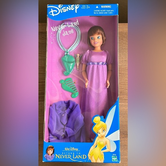 Disney | Toys | Disney Return To Never Land Jane Doll Hasbro 20 | Poshmark